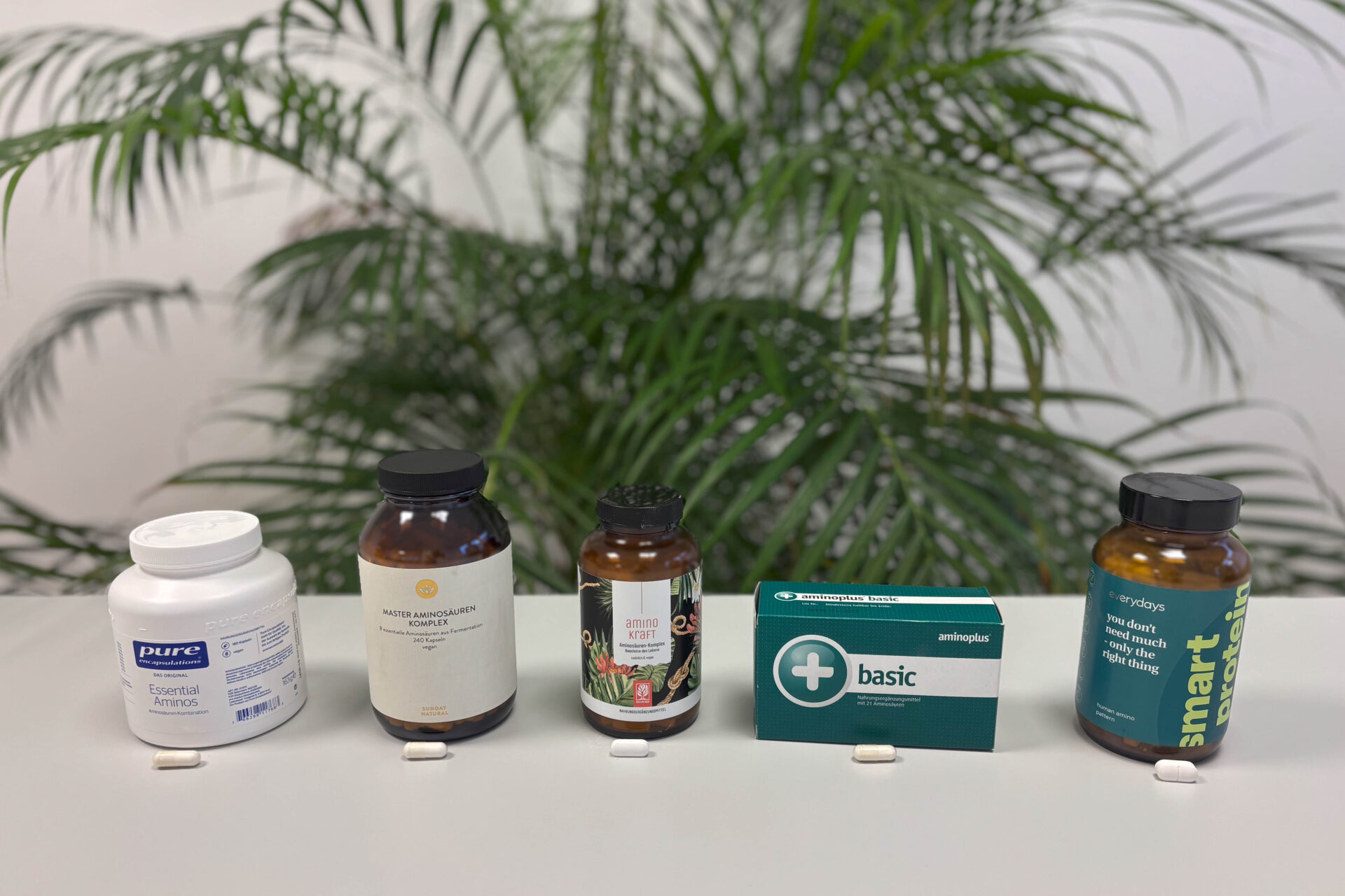 Aminosäuren Komplex Testsieger 2025 - 5 Kapseln im Vergleich